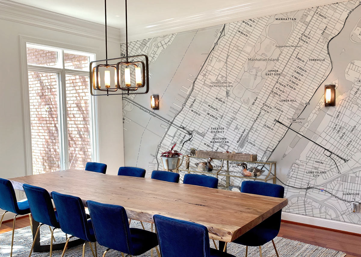 Custom map wallpaper mural | Create a map wallpaper – Everwallpaper