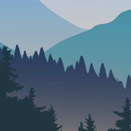 Serene Mountain Sunrise Landscape Wallpaper | Ever Wallpaper