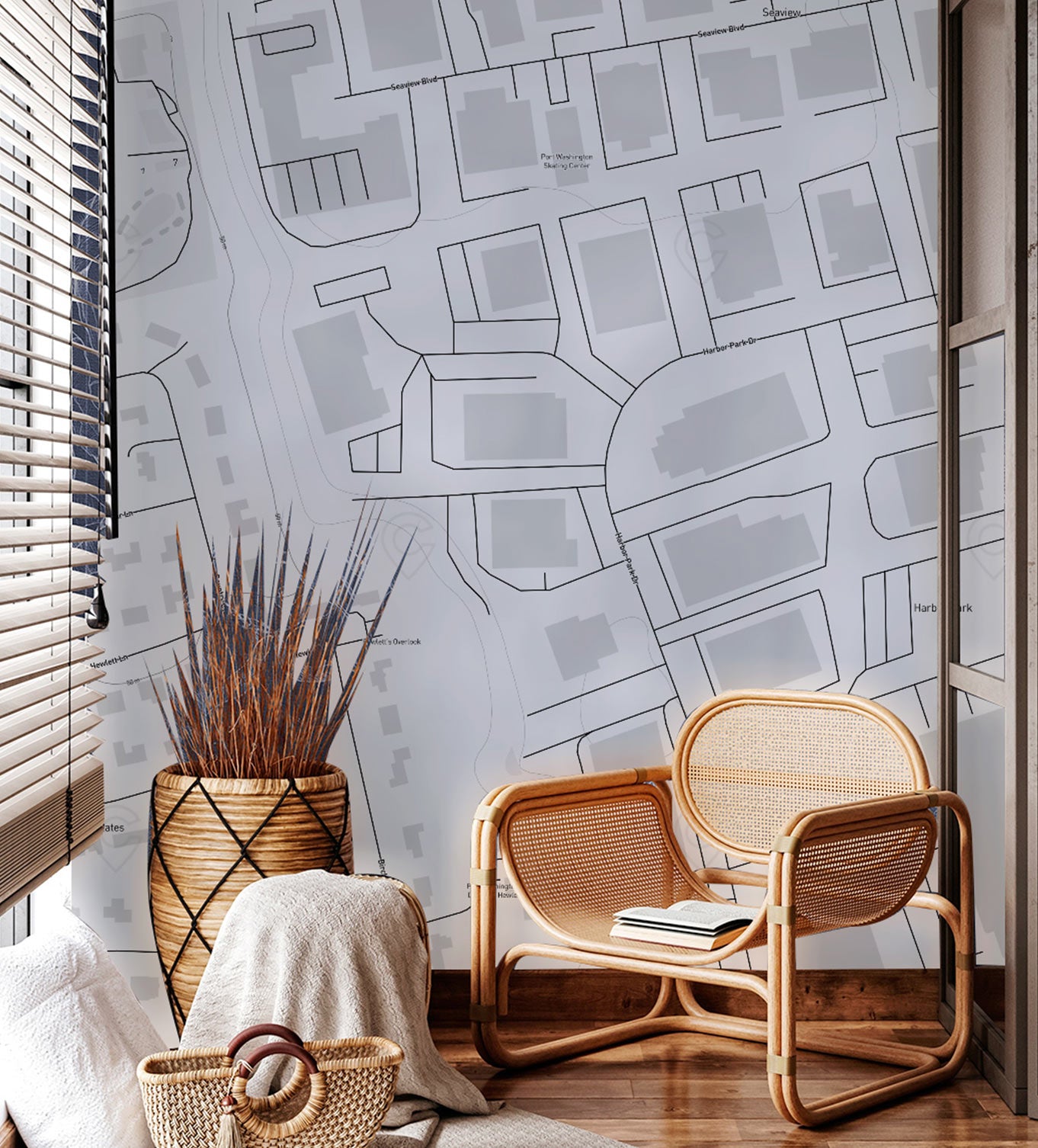 Custom map wallpaper mural | Create a map wallpaper – Everwallpaper
