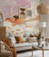 Whimsical Bird Flight Fantasy Mural Wallpaper | Ever Wallpaper ...
