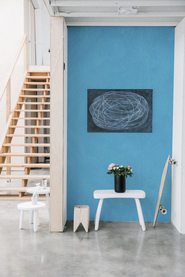 Modern Sky Blue Texture Mural Wallpaper | Ever Wallpaper – Everwallpaper