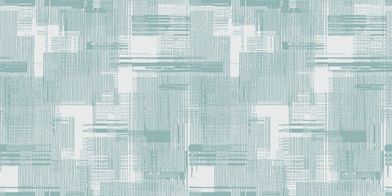Modern Abstract Geometric Blue Mural Wallpaper | Ever Wallpaper