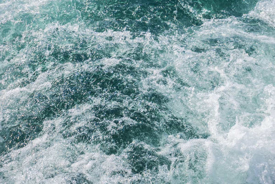 Soothing Ocean Waves Texture Mural Wallpaper | Ever Wallpaper ...