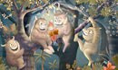 Whimsical Forest Friends Mural Wallpaper | Ever Wallpaper