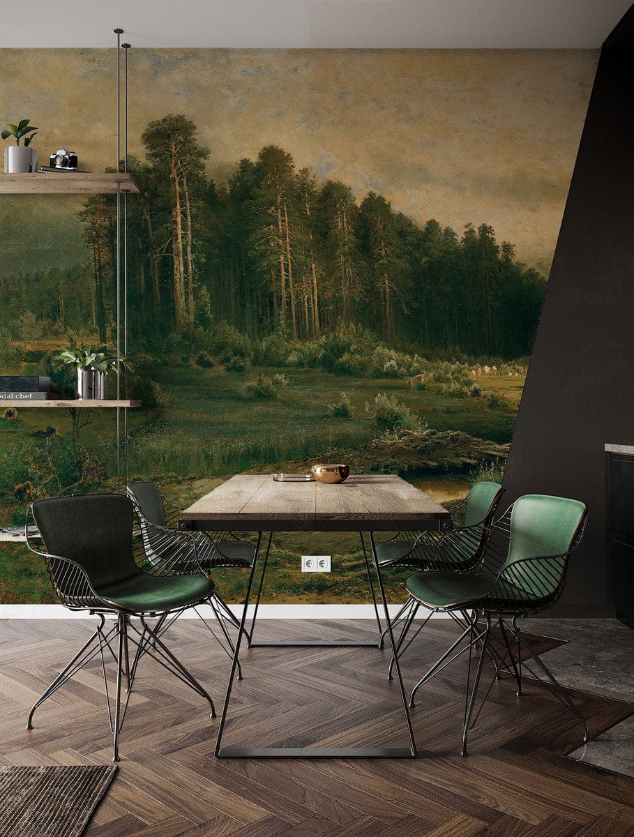 Rustic Landscape Forest Wall Mural | Ever Wallpaper – Everwallpaper