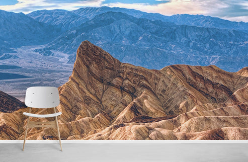 Rugged Mountain Landscape Wall Mural | Ever Wallpaper – Everwallpaper