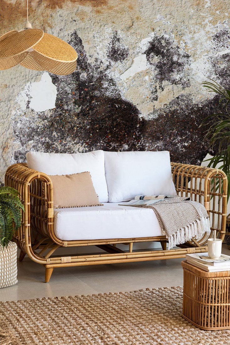 Rustic Textured Concrete Mural Wallpaper | Ever Wallpaper – Everwallpaper