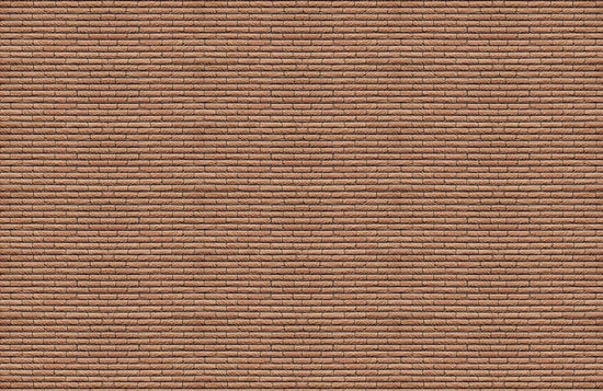 Rustic Textured Brown Brick Mural Wallpaper | Ever Wallpaper ...