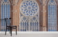 Gothic Cathedral Inspired Wall Mural | Ever Wallpaper