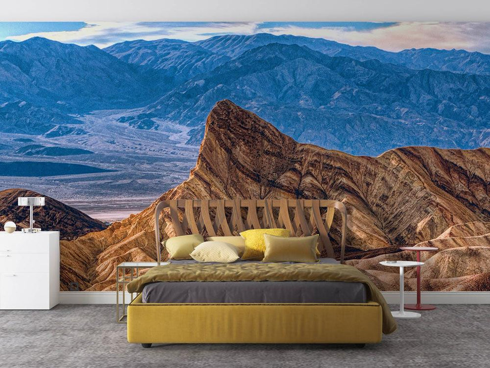 Rugged Mountain Landscape Wall Mural | Ever Wallpaper – Everwallpaper