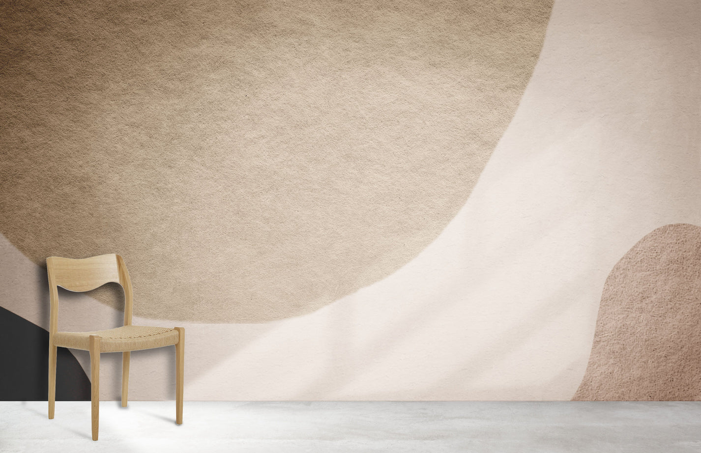 Abstract Neutral Tone Geometric Mural Wallpaper | Ever Wallpaper ...