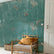 Emerald Green Rustic Metal Mural Wallpaper | Ever Wallpaper – Everwallpaper